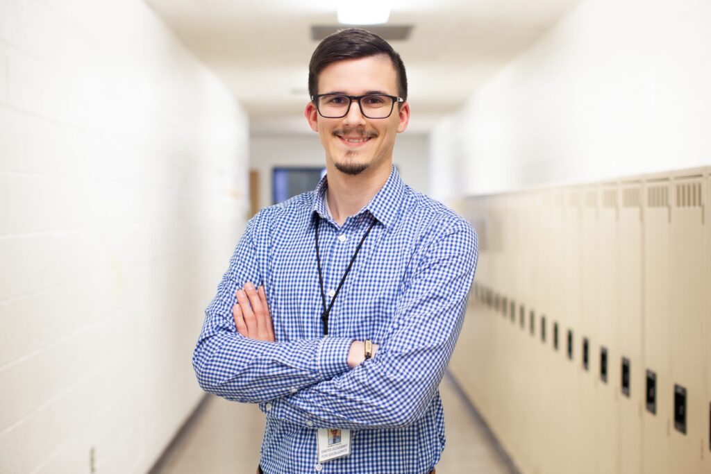 The Teacher Passing the Baton - Elementary Ed Major Gives Back