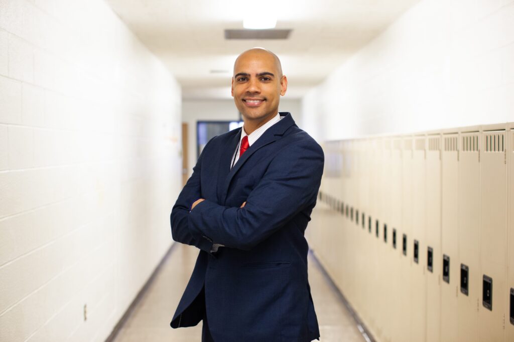 The Teacher Passing the Baton - Elementary Ed Major Gives Back