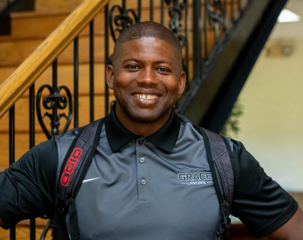 Chaney’s Path to the NFL and An Accredited Online MBA | Grace Online
