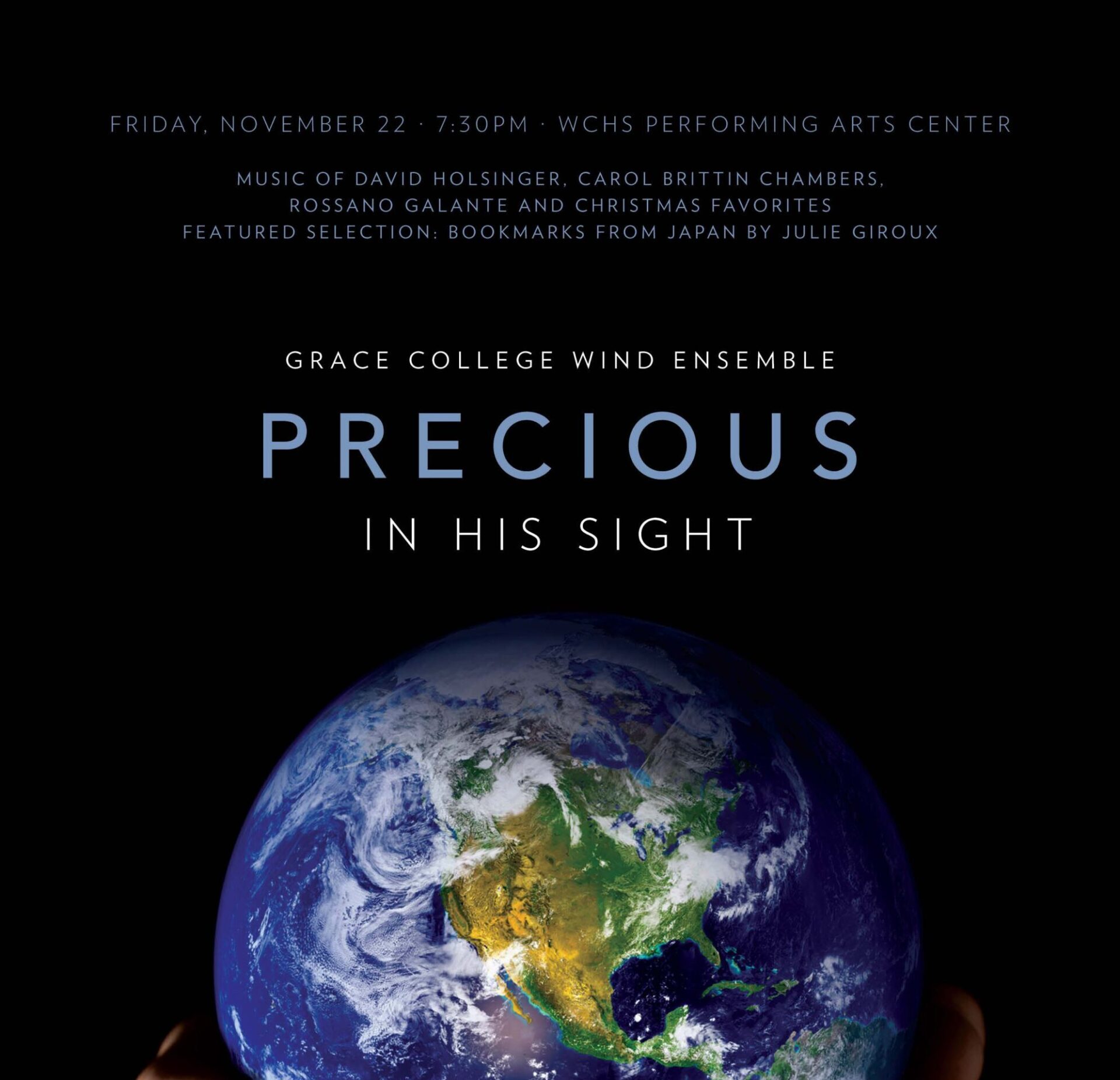 Grace College Wind Ensemble to Perform ‘Precious in His Sight’