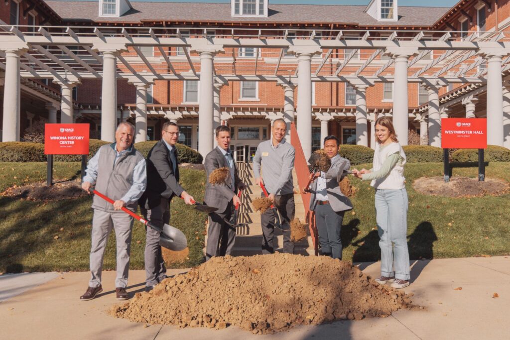 Grace College Breaks Ground for Ray ‘Butch’ and Sandra Shook Welcome ...